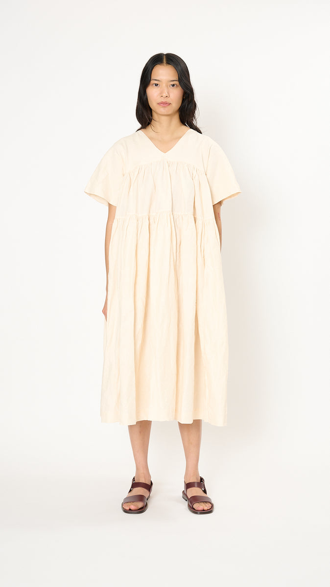 Casey Casey Elsa Dress in Peach – Diamond Dream Jewelry + Apparel